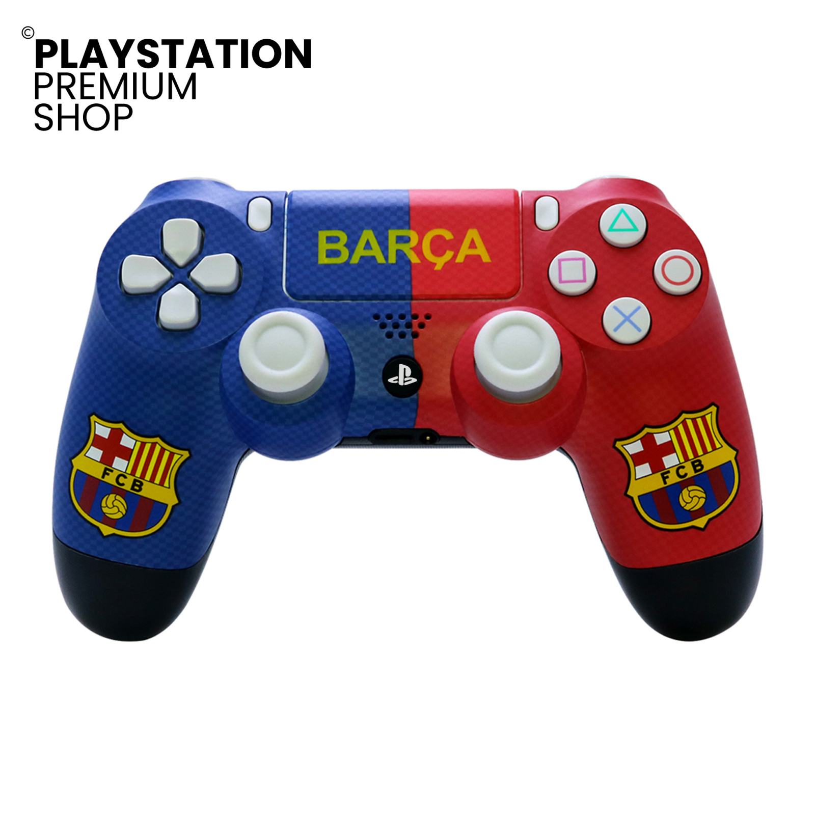 PS4 DualShock 4 V2 Custom Wireless Controller - FC BARCELONA