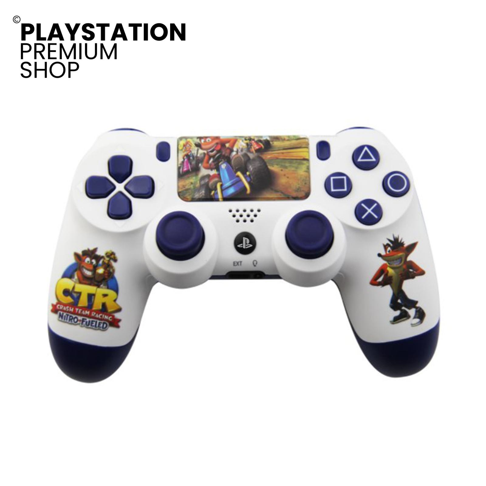 PS4 DualShock 4 V2 Wireless Controller - Crash Bandicoot