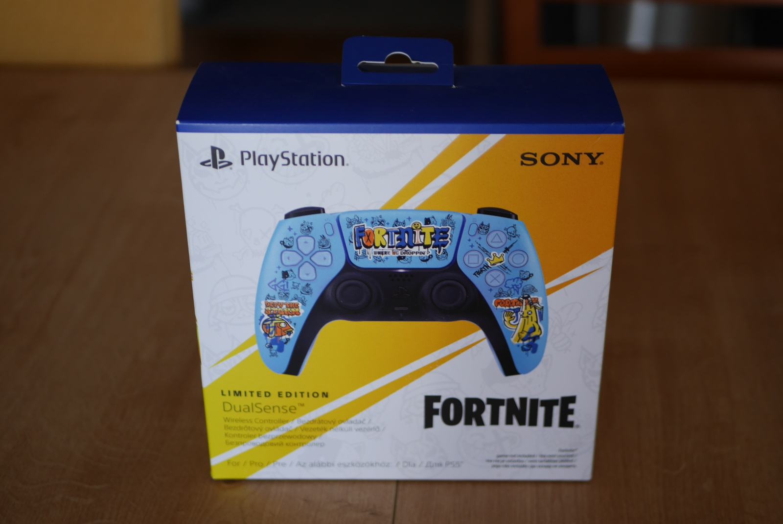 PS5 Dualsense Wireless Controller Fortnite Limited Edition NOVO