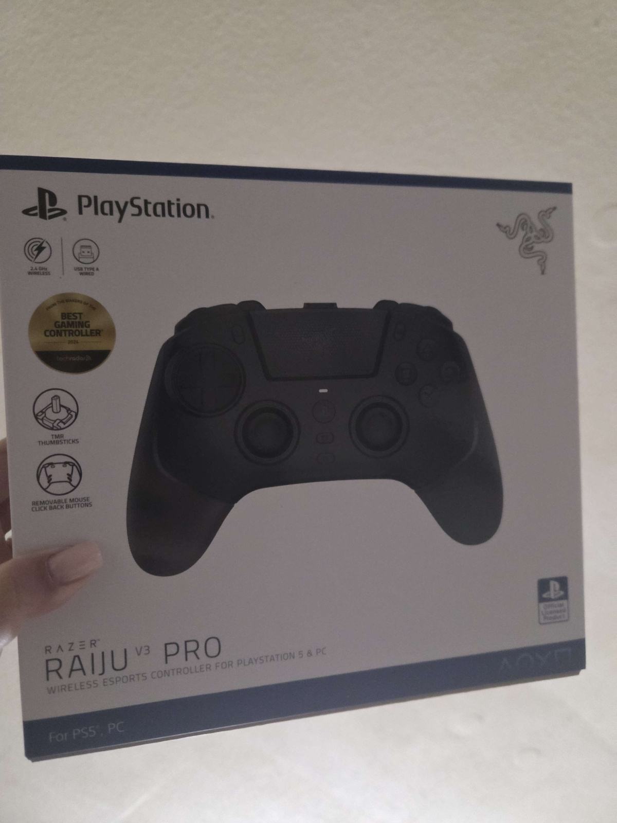 PS5 / PC razer raiju v3 pro controller