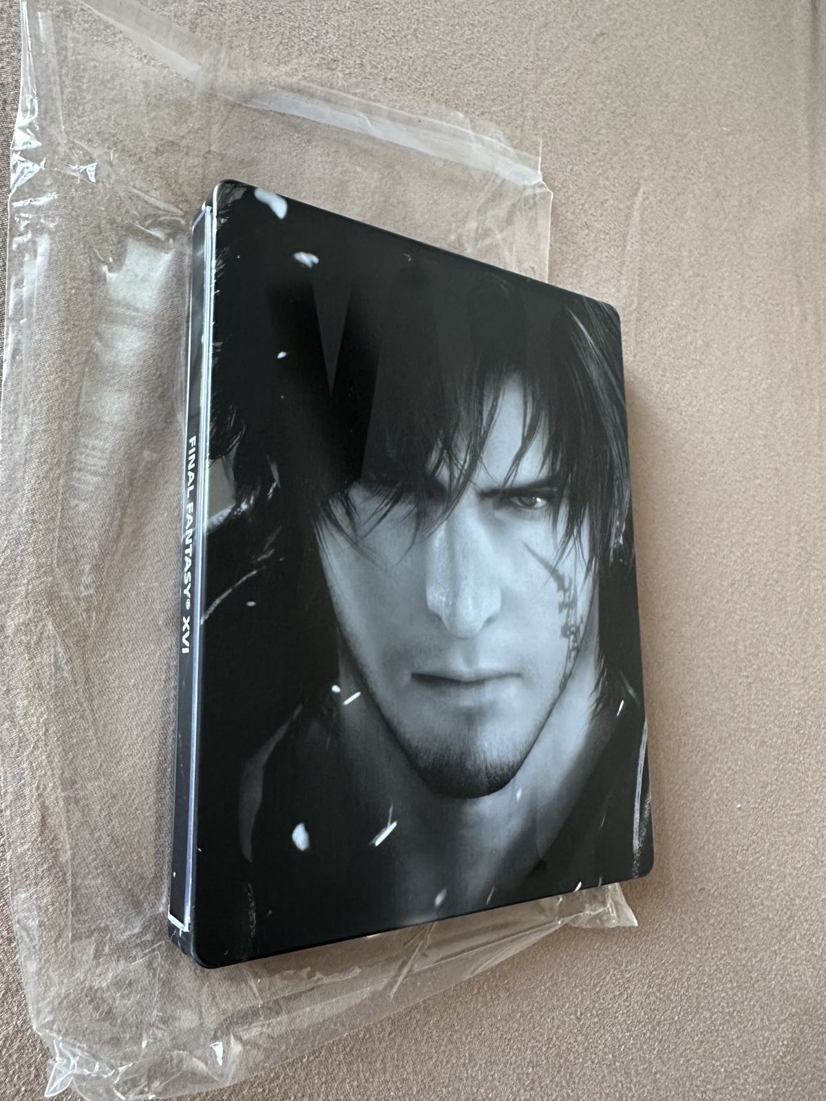 Final Fantasy XVI. Steelbook cover