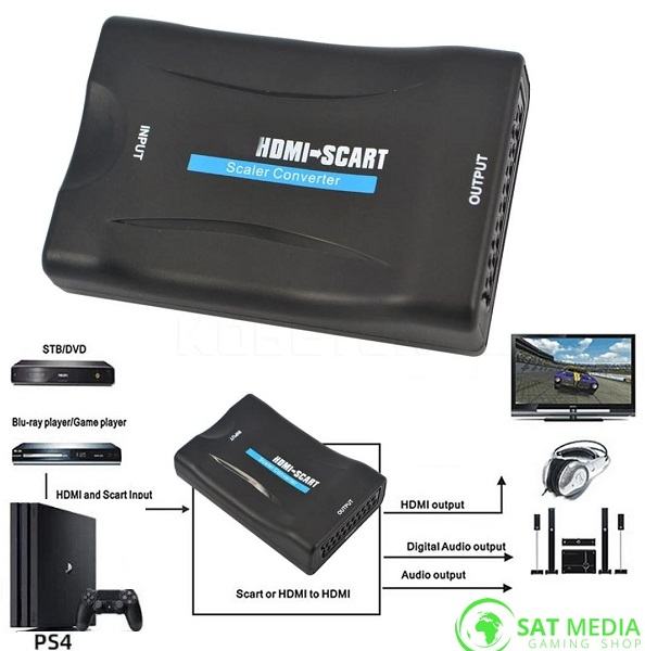 Adapter HDMI NA SCART Konverter signala,novo u trgovini,račun