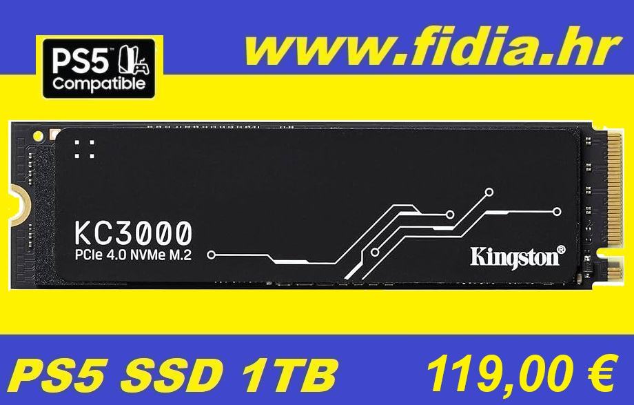 ⭐️⭐️ Kingston KC3000 NVMe 1024GB⭐️⭐️