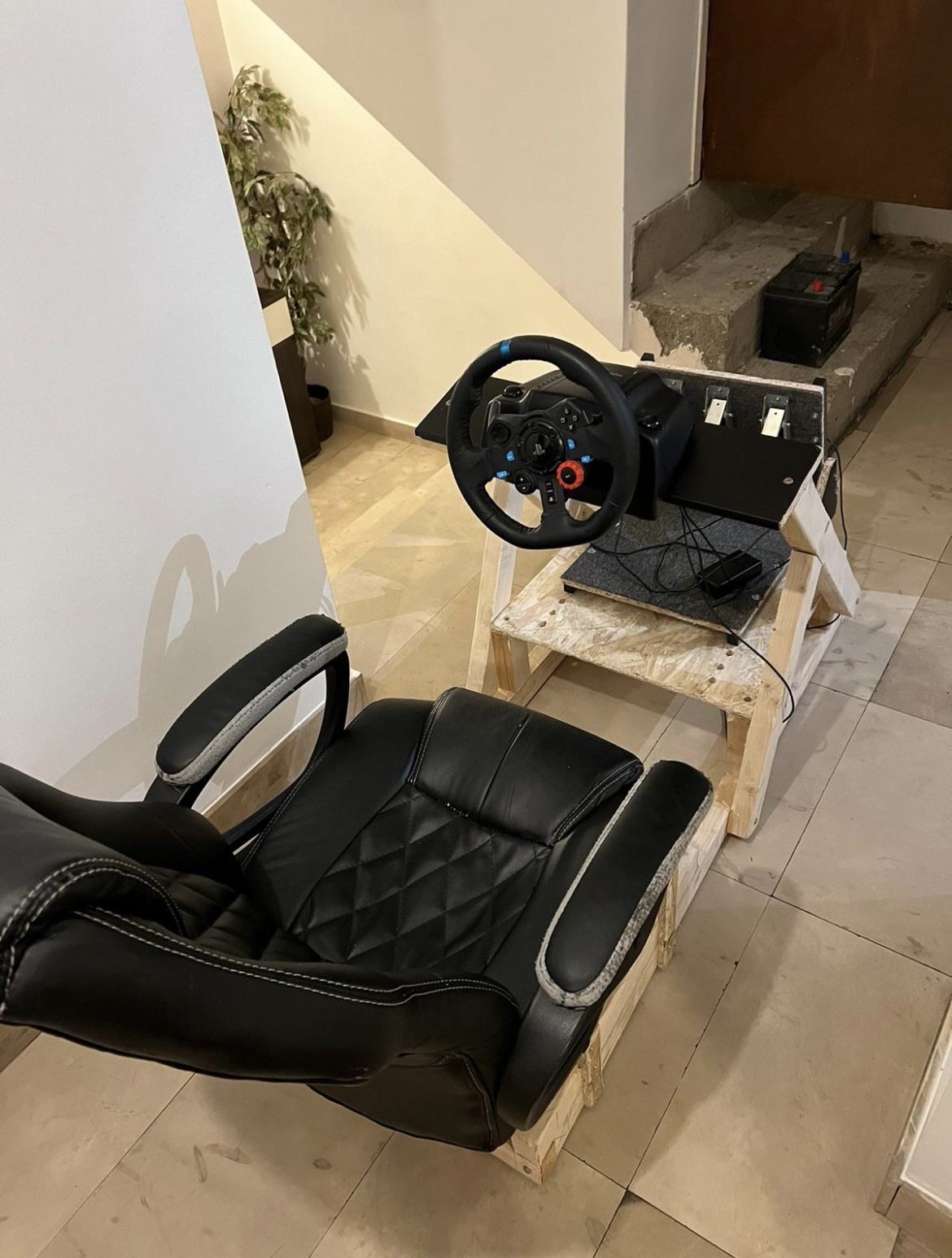 Logitech G29 + DIY cockpit