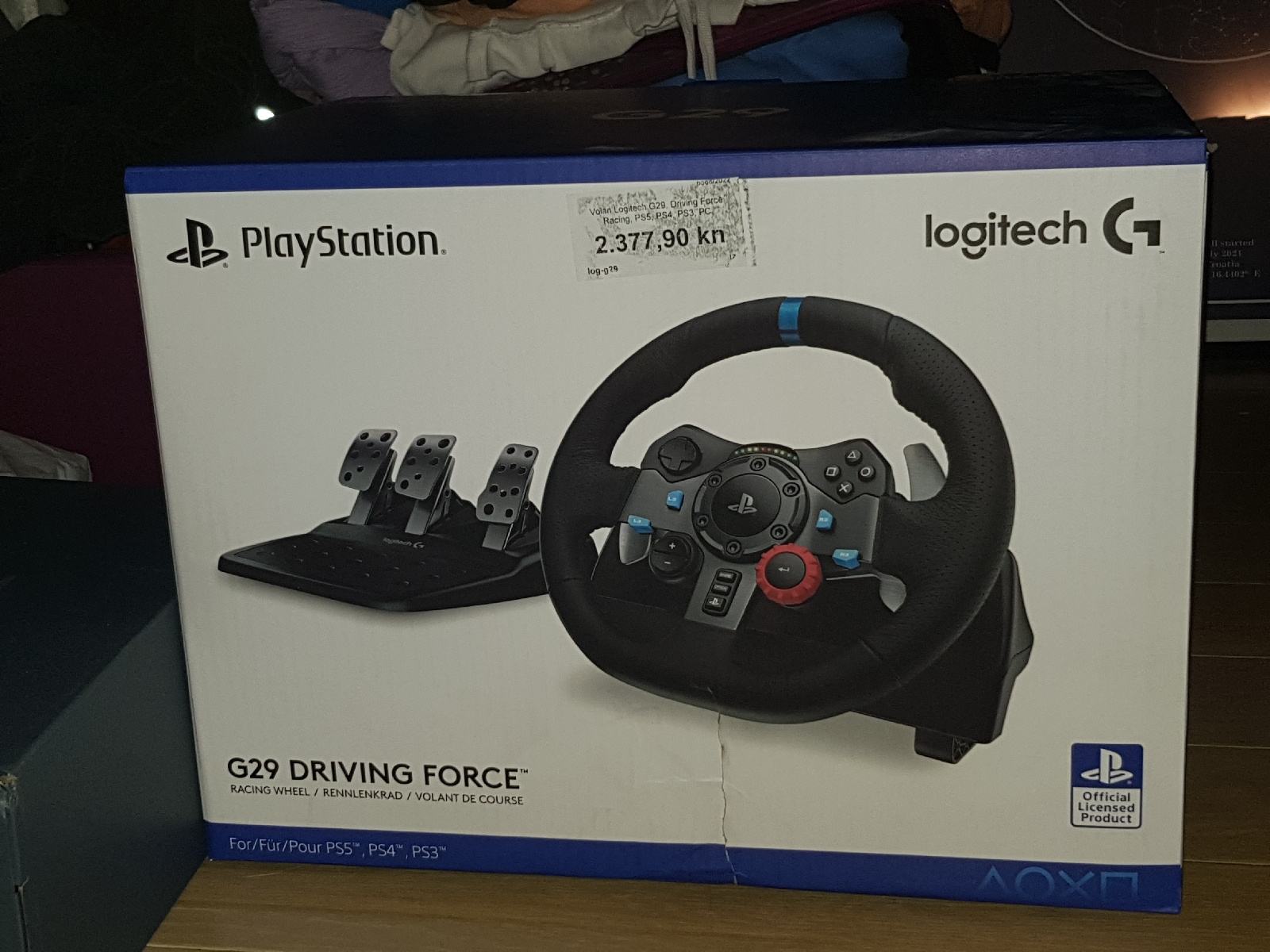 Logitech G29 + SHIFTER