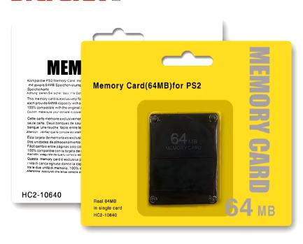 Memory Card Playstation 2 64mb