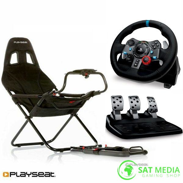 Playseat Challenge Gaming stolica,crna+volan G29,novo u trgovini,račun