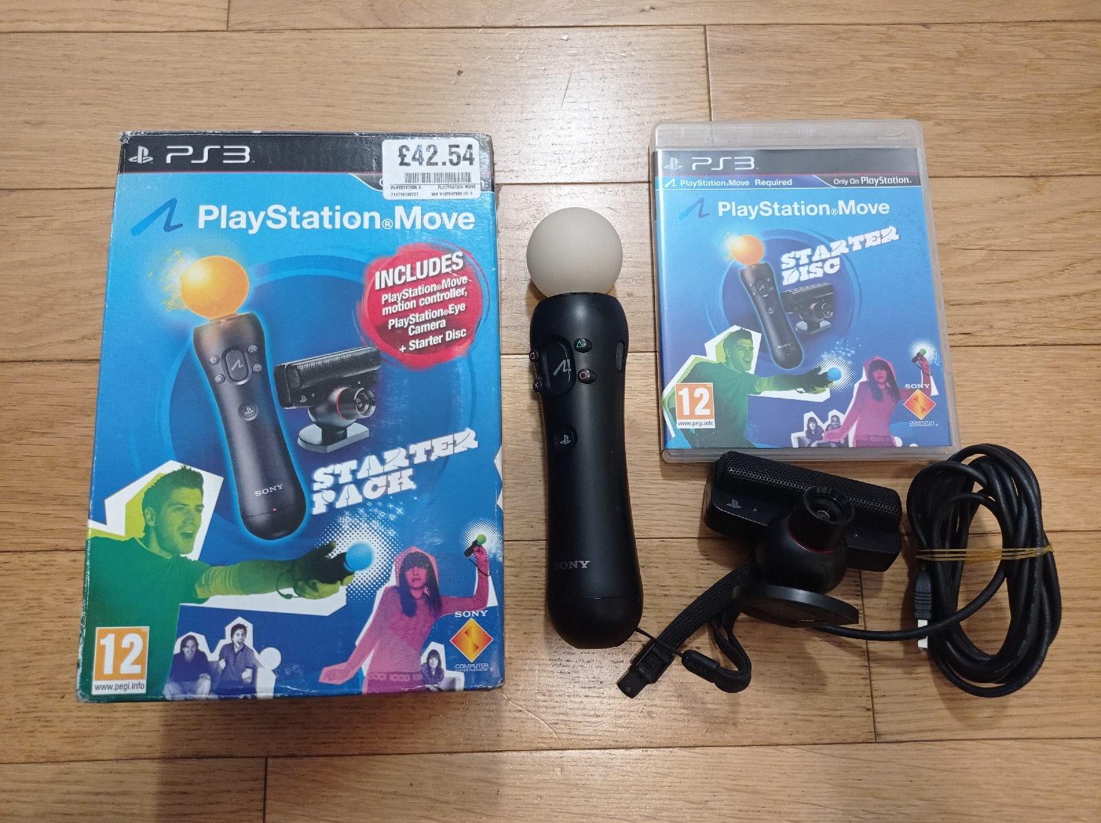 PlayStation 3 Move + kamera + starter disc PS3