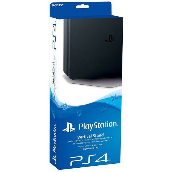 PS4 Vertical Stand Black (Pro & Slim console) - nov, neraspakiran!