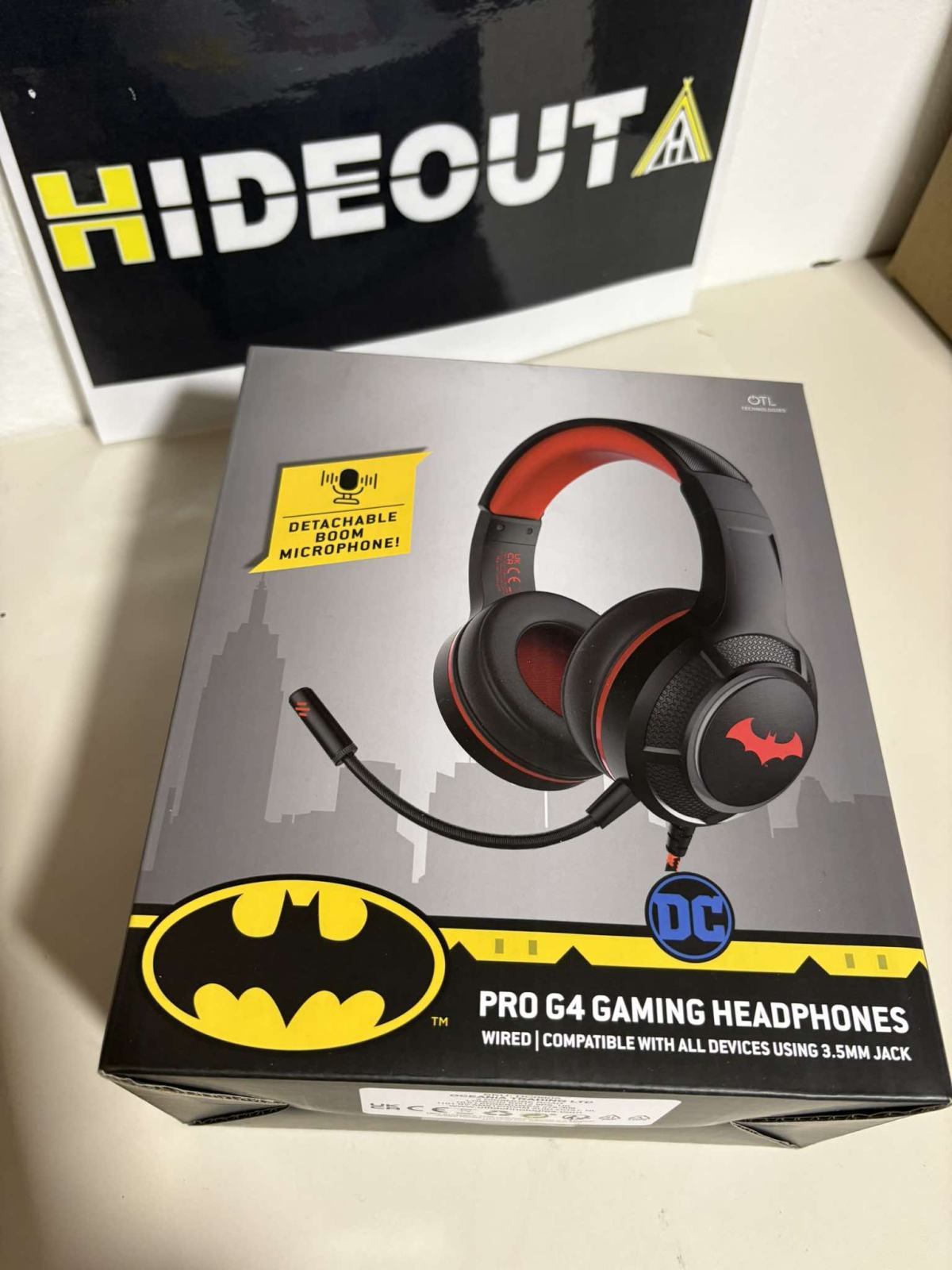 Slušalice OTL G4 Gaming DC COMIC - Batman PC/PS5/PS4/Nintendo