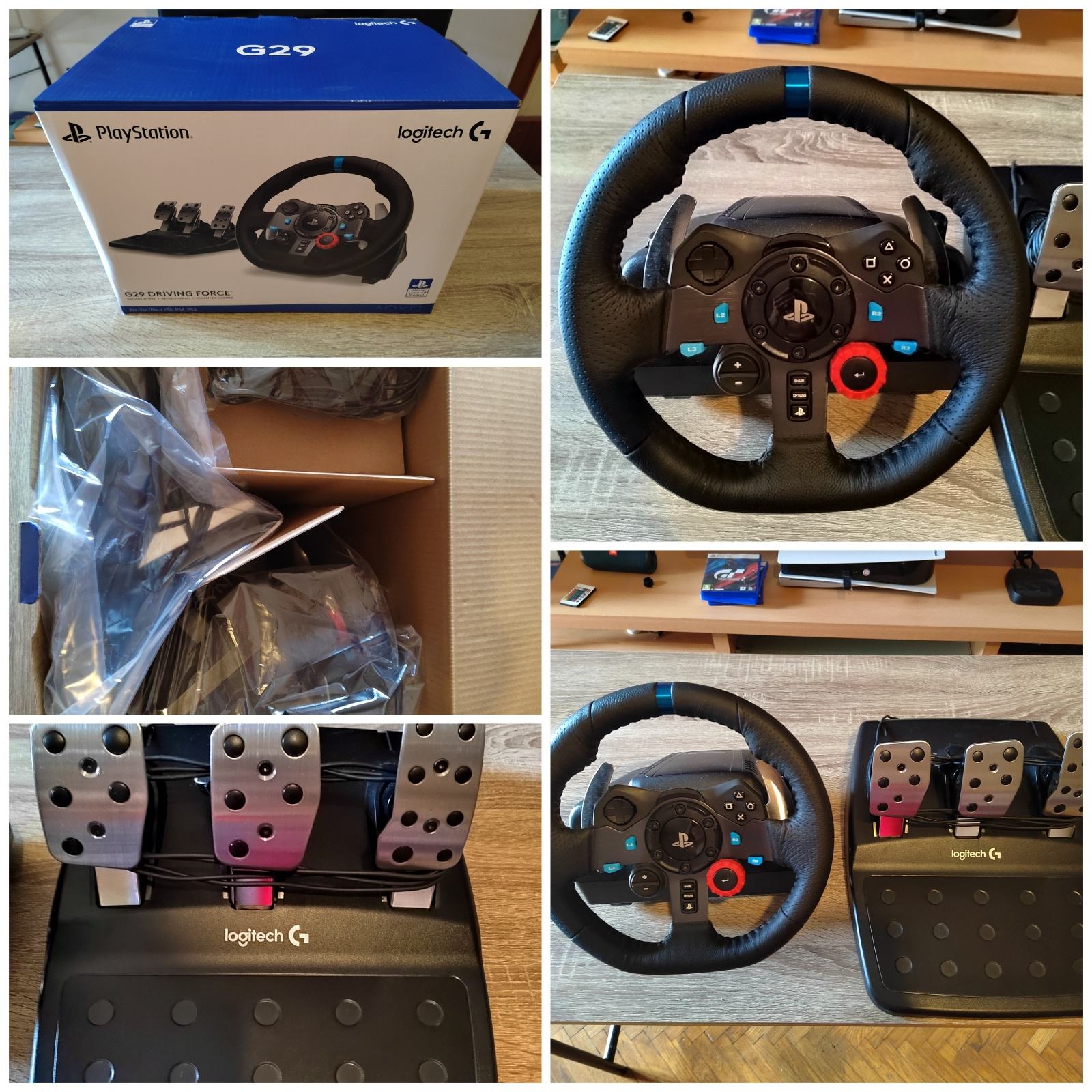 Volan LOGITECH G29 Driving Force Racing Wheel, Gaming, PC/PS3/PS4/PS5