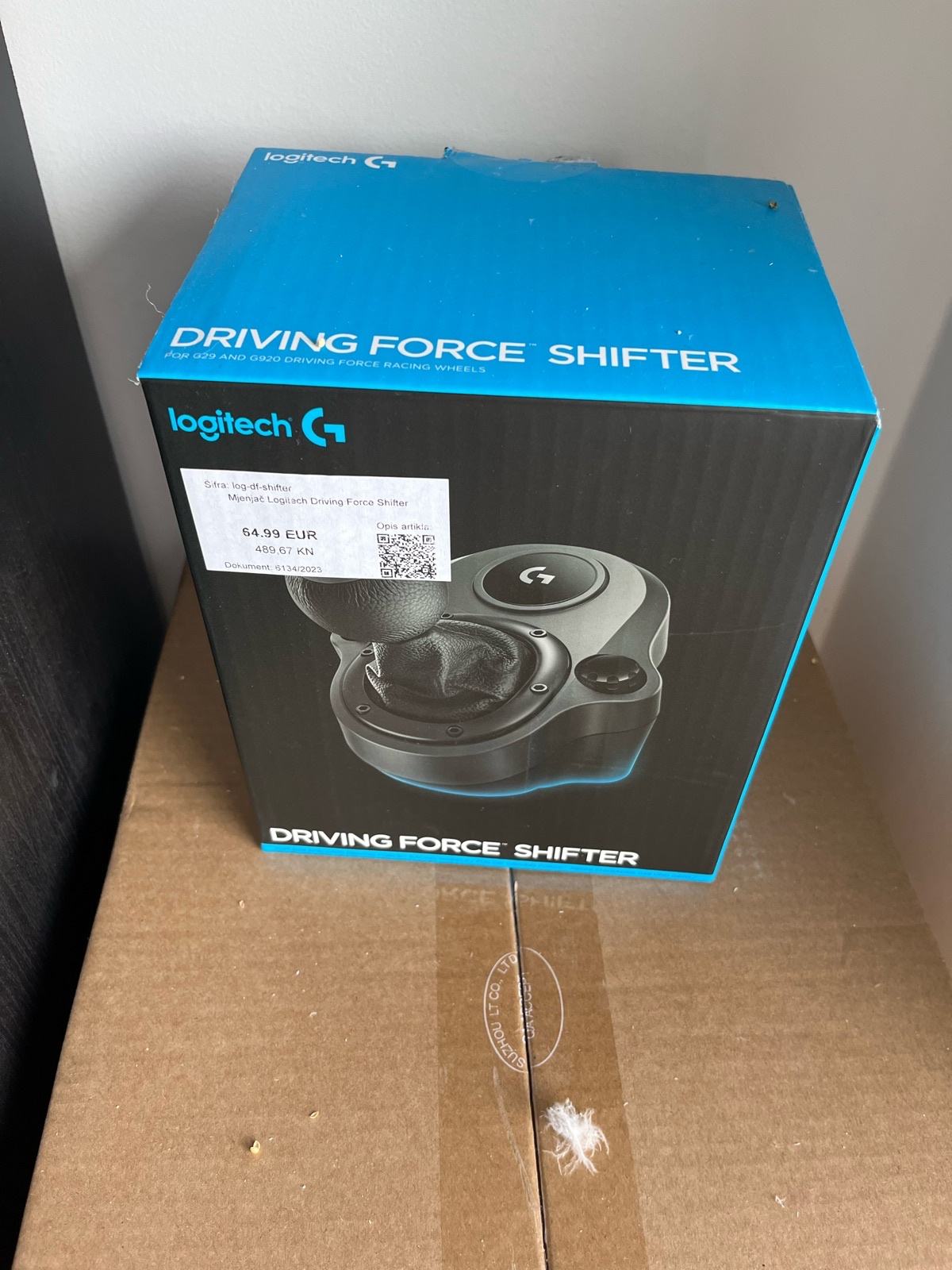 Volan Logitech g923 NOVO! Mijenjac logitech driving force