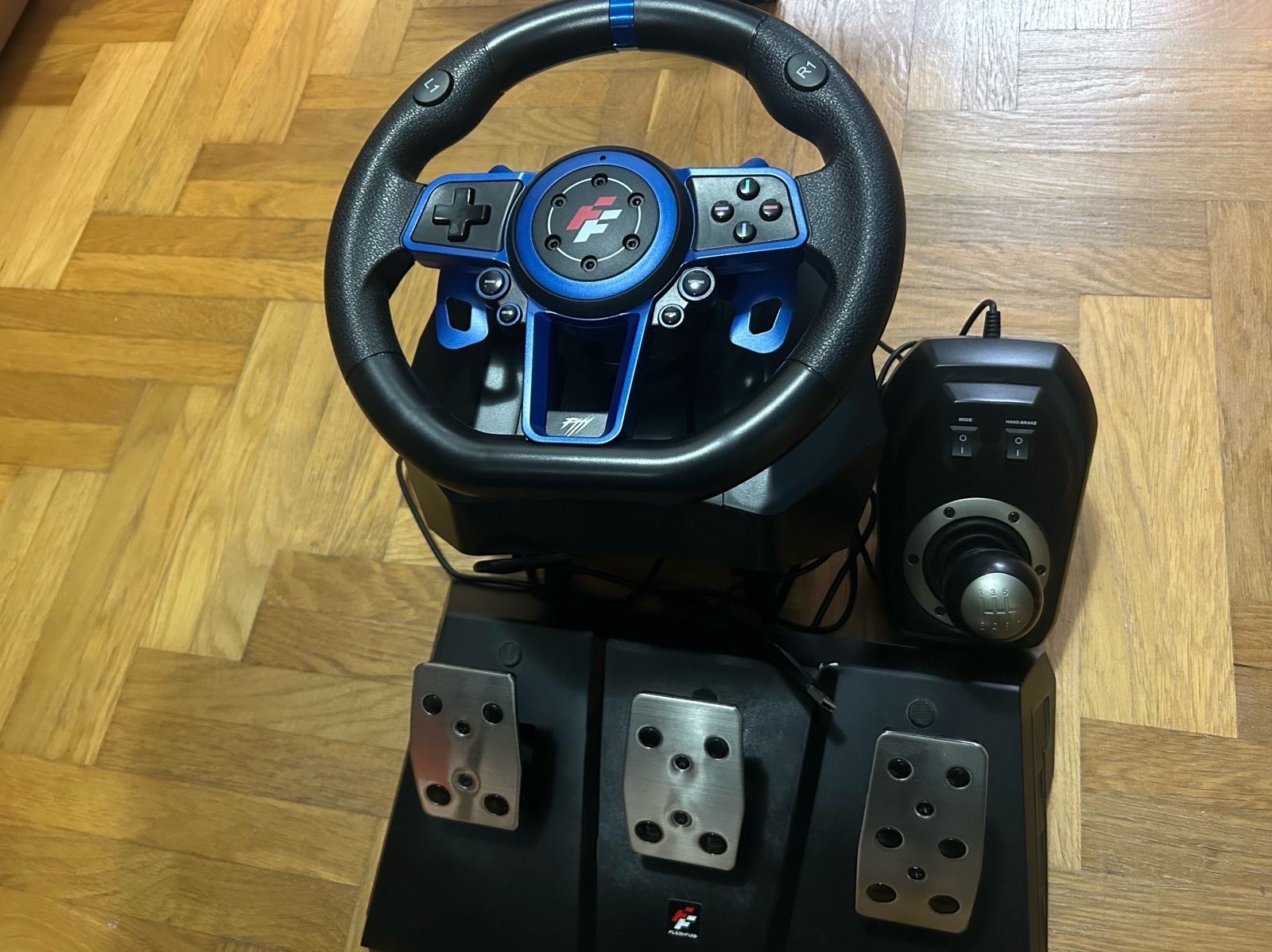 Volan Suzuka Flashfire F111 za PS5/PS4/PS3/PC s 3 pedale + mjenjač