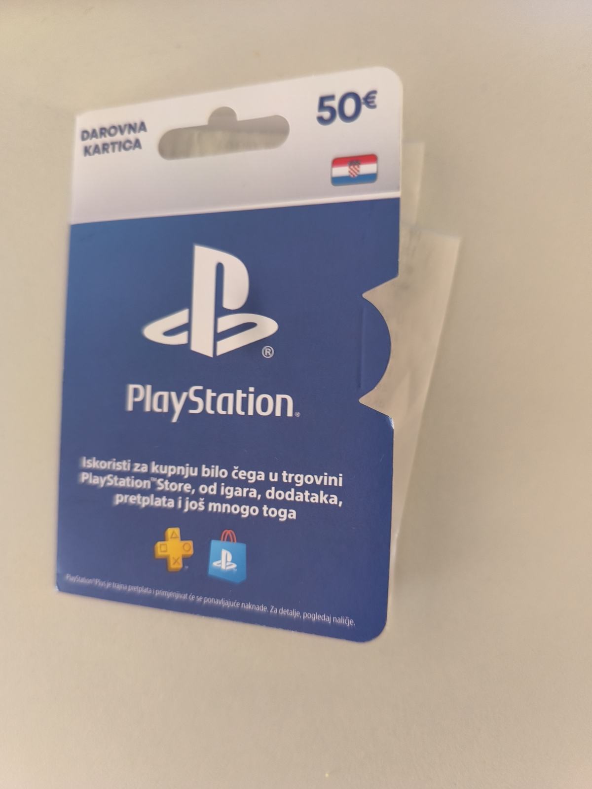 Playstation gift card 50 eura