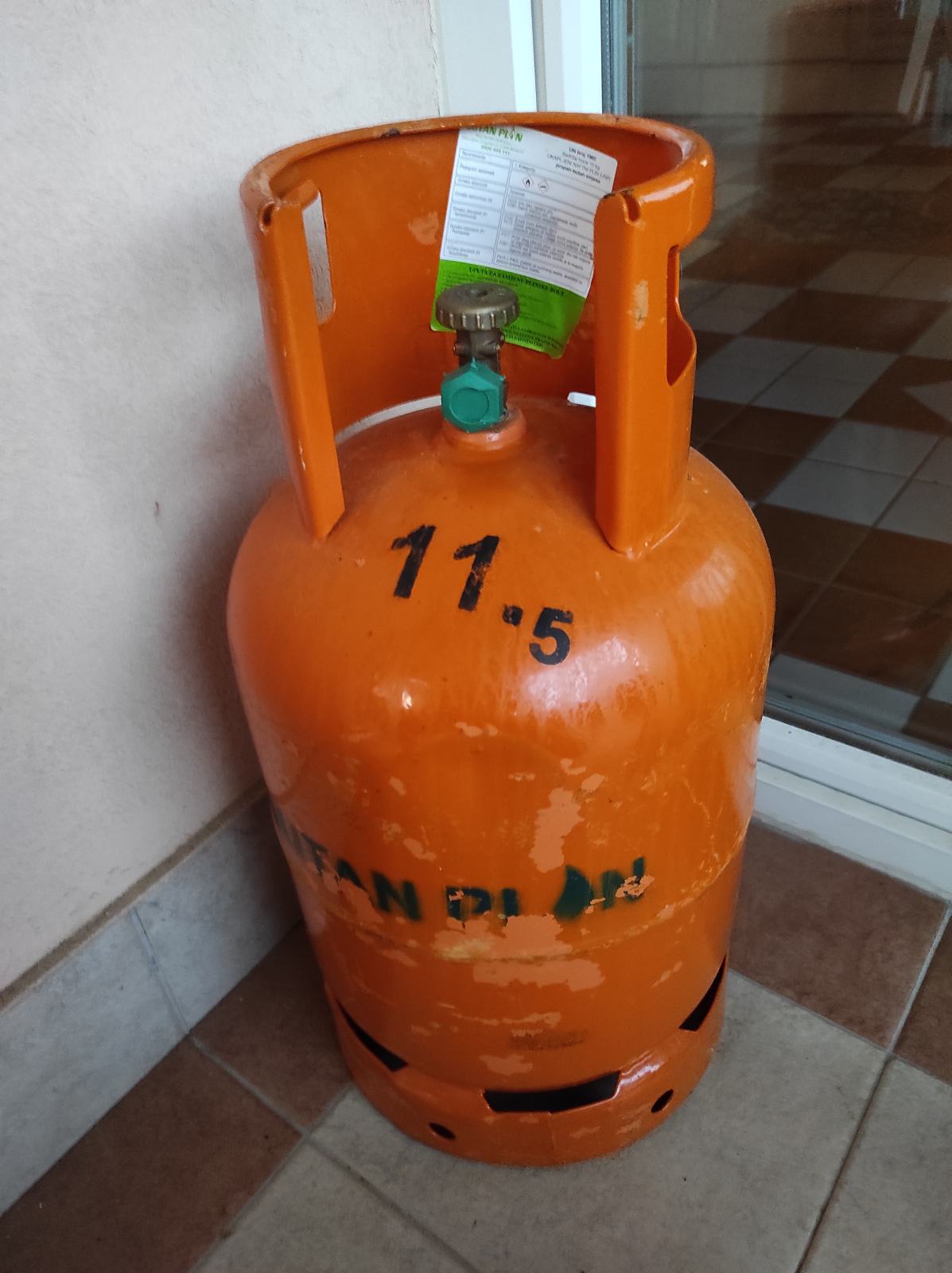 Boca za plin 10 kg PUNA