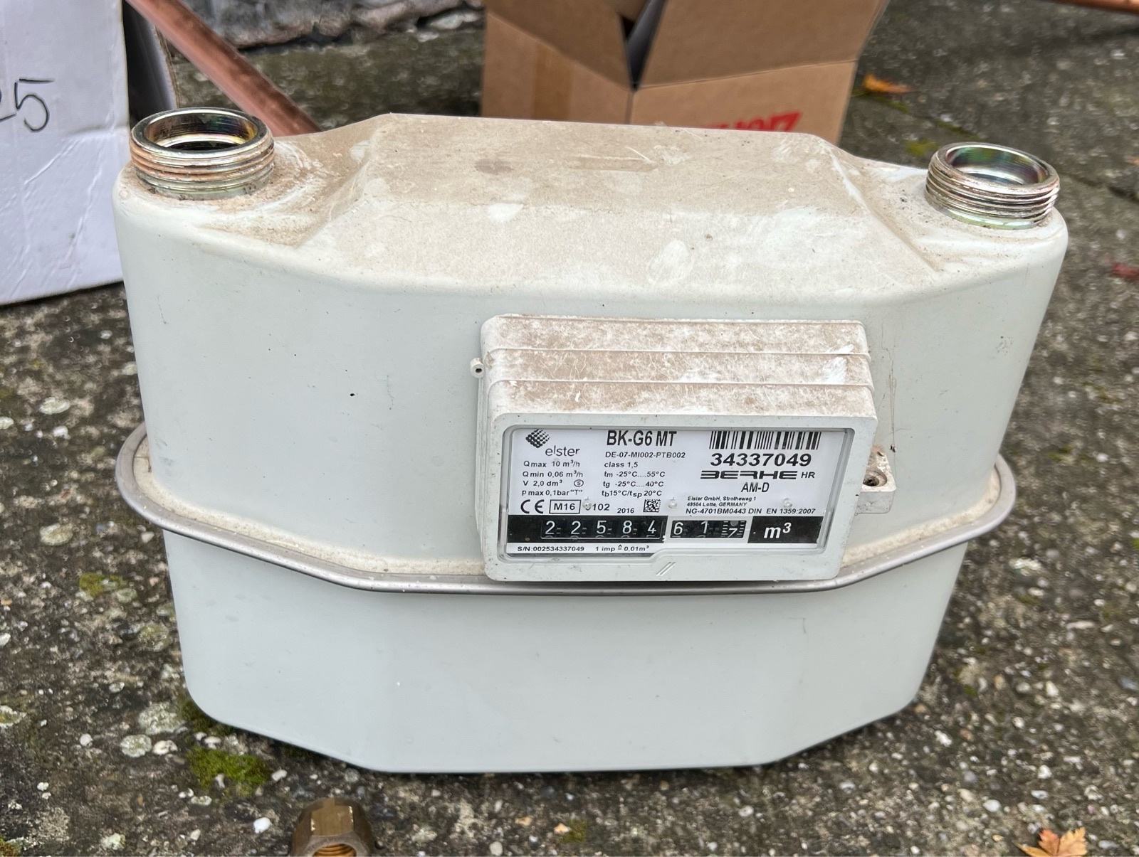 Plinsko brojilo / plinomjer / kontrolno