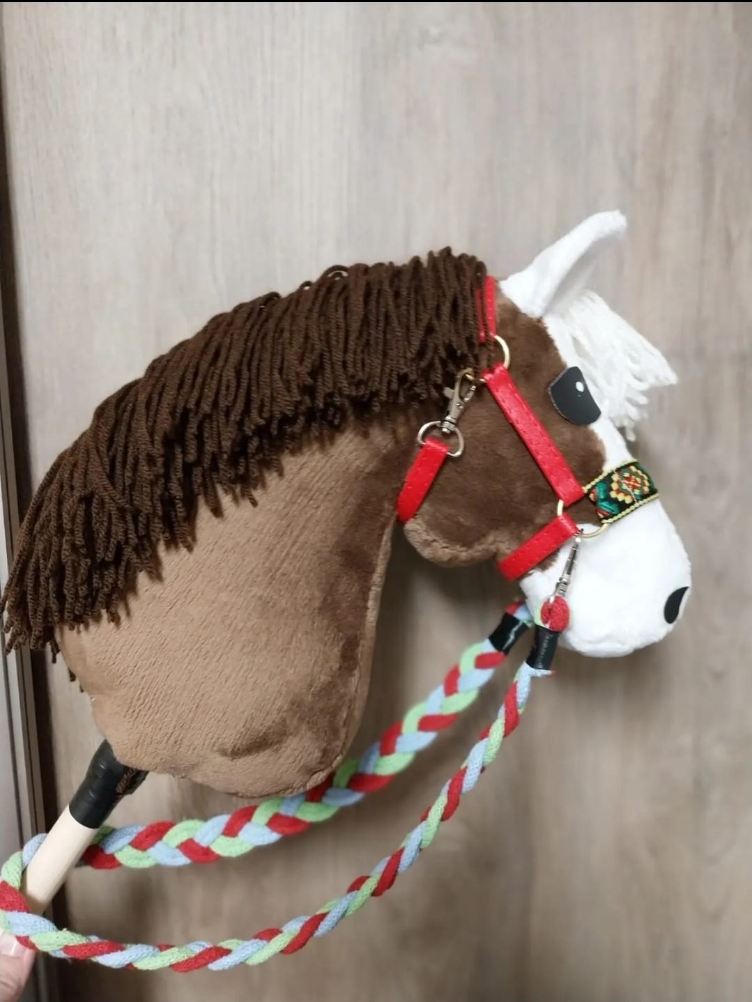 Hobby Horse Konjić na Štapu hobi igračka plišani konj jahanje hobihors