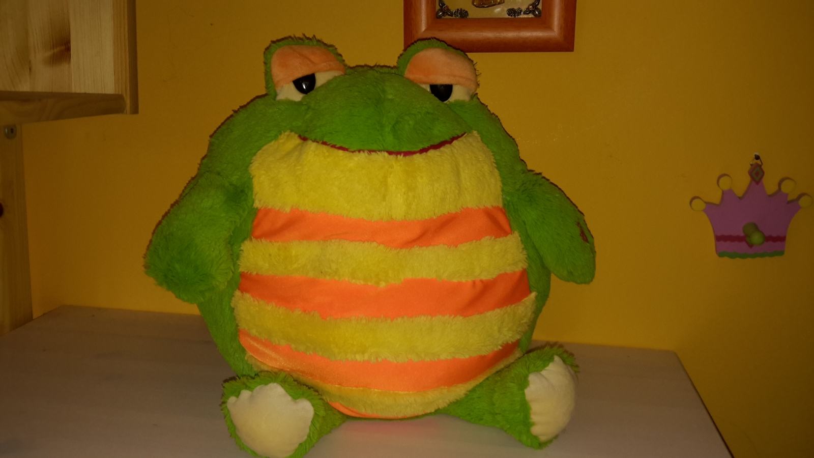 Mekani zvekani žaba veliki jastuk