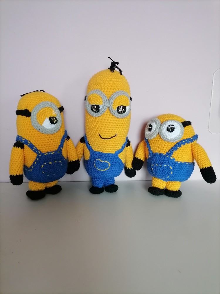 Miniioni -Kevin, Stuart, Bob- heklani pamuk