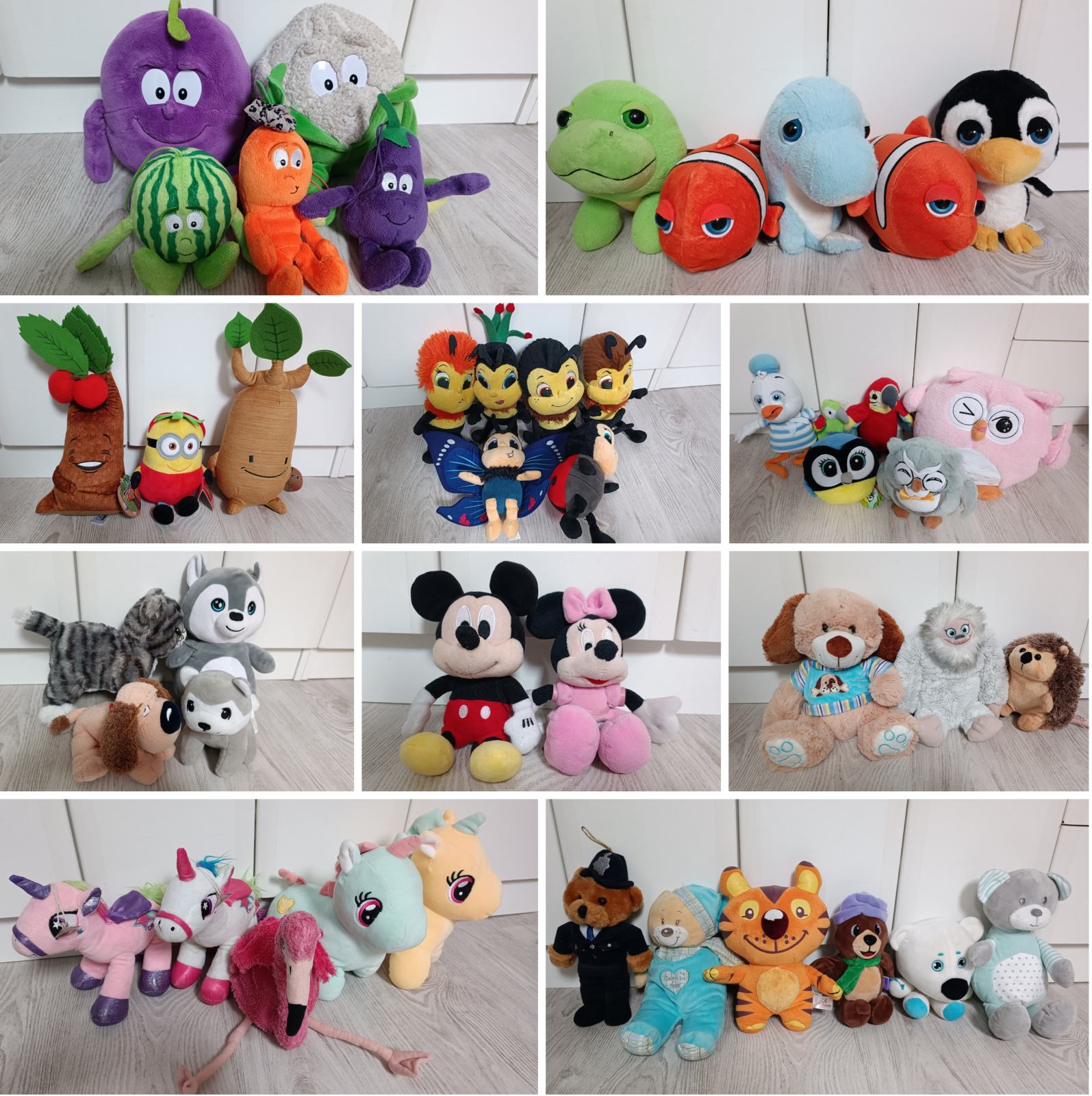 Plišanci (Mickey i Minnie, Zdravoljupci, Morsovci, Šumasti, Zumići, je