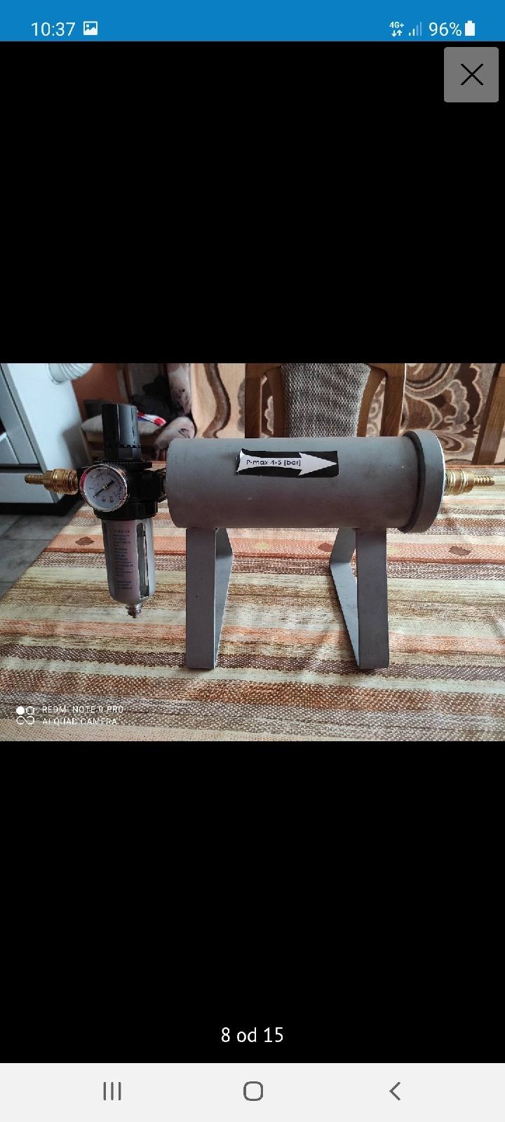 Filter maske za pjeskarenje