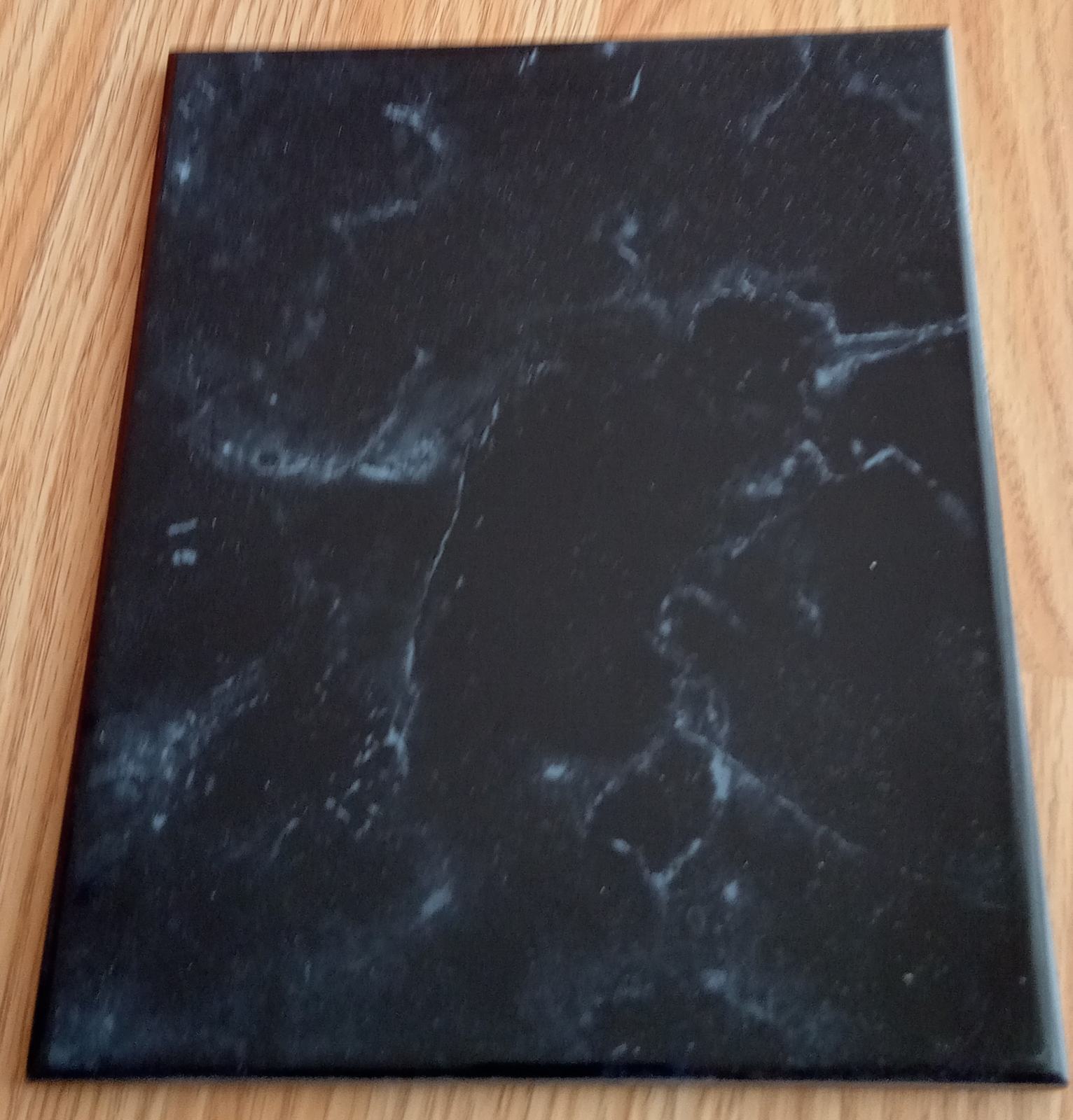 KERAMIČKE PLOČICE CRNE i PLAVE ZIDNE DUPLO PEČENE 20 x 25 cm