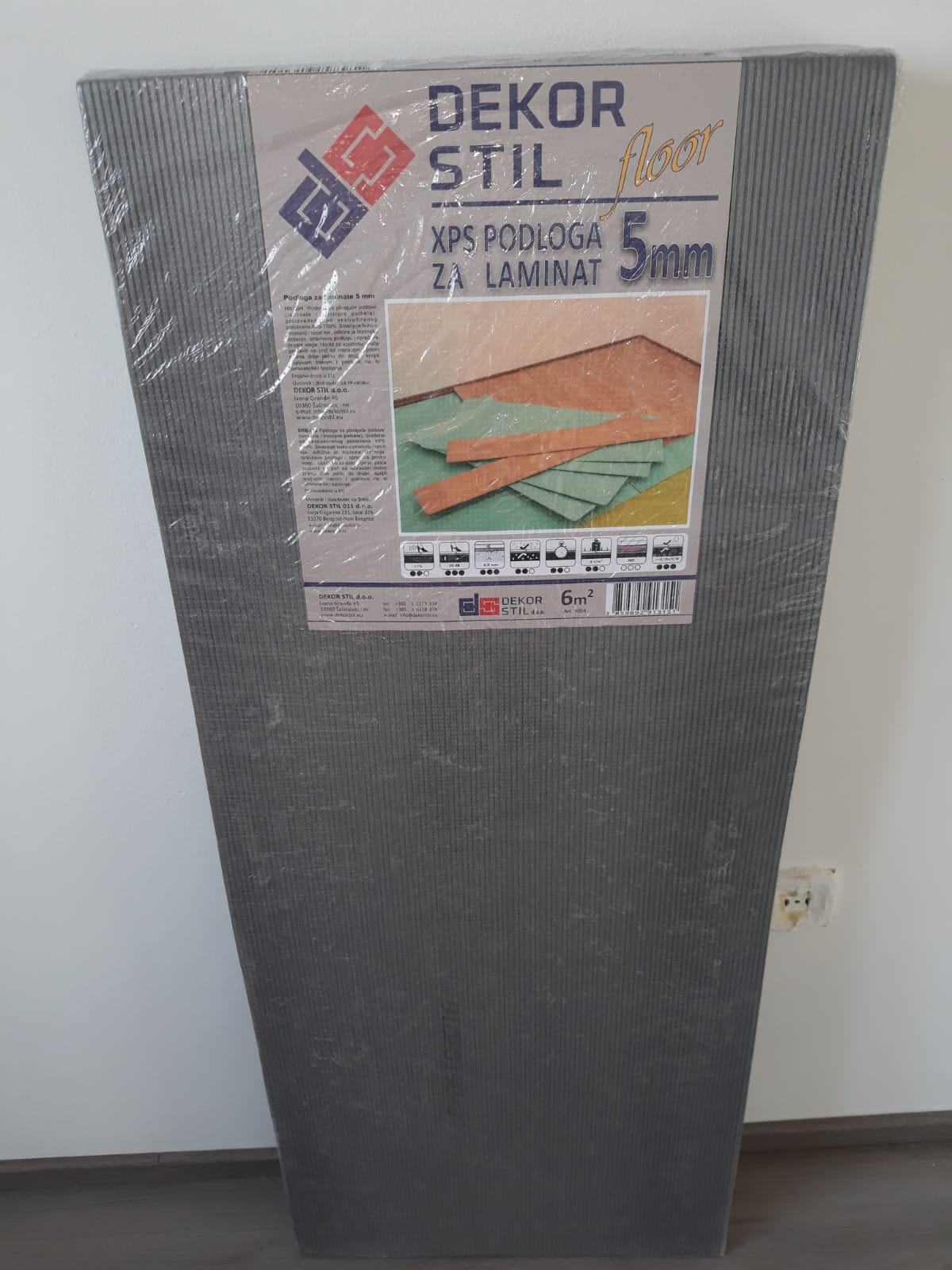 Podloga za laminat 5mm