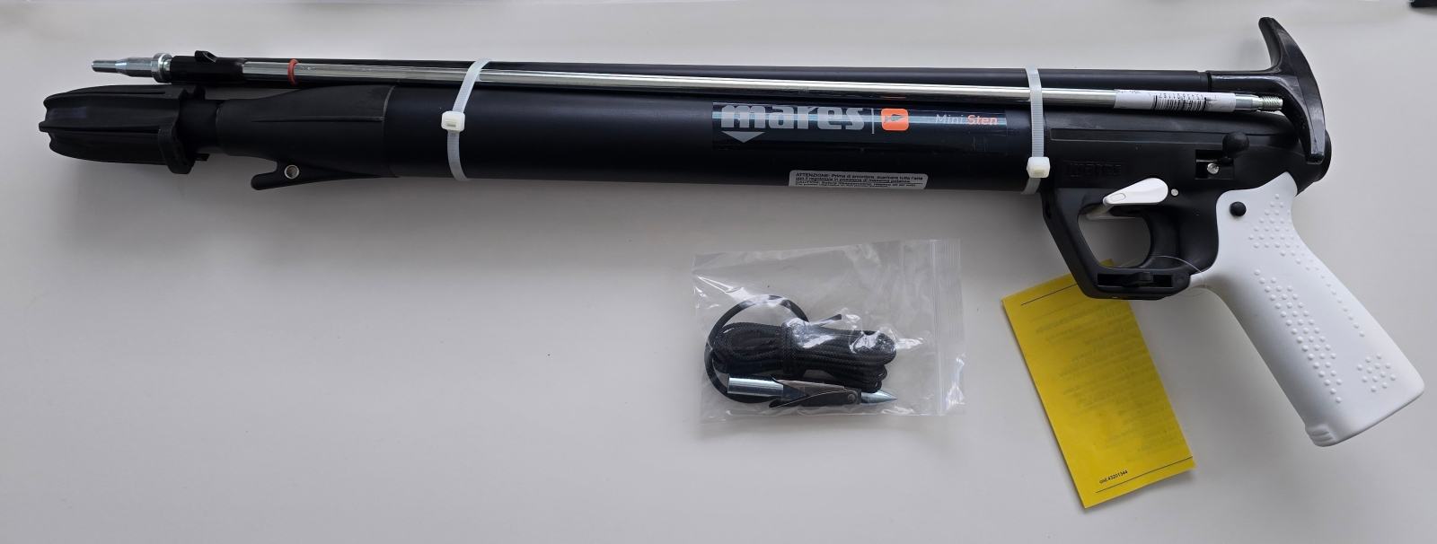 Podvodna puška na zrak - NOVO - 60cm - sa reg. snage - MARES Mini Sten