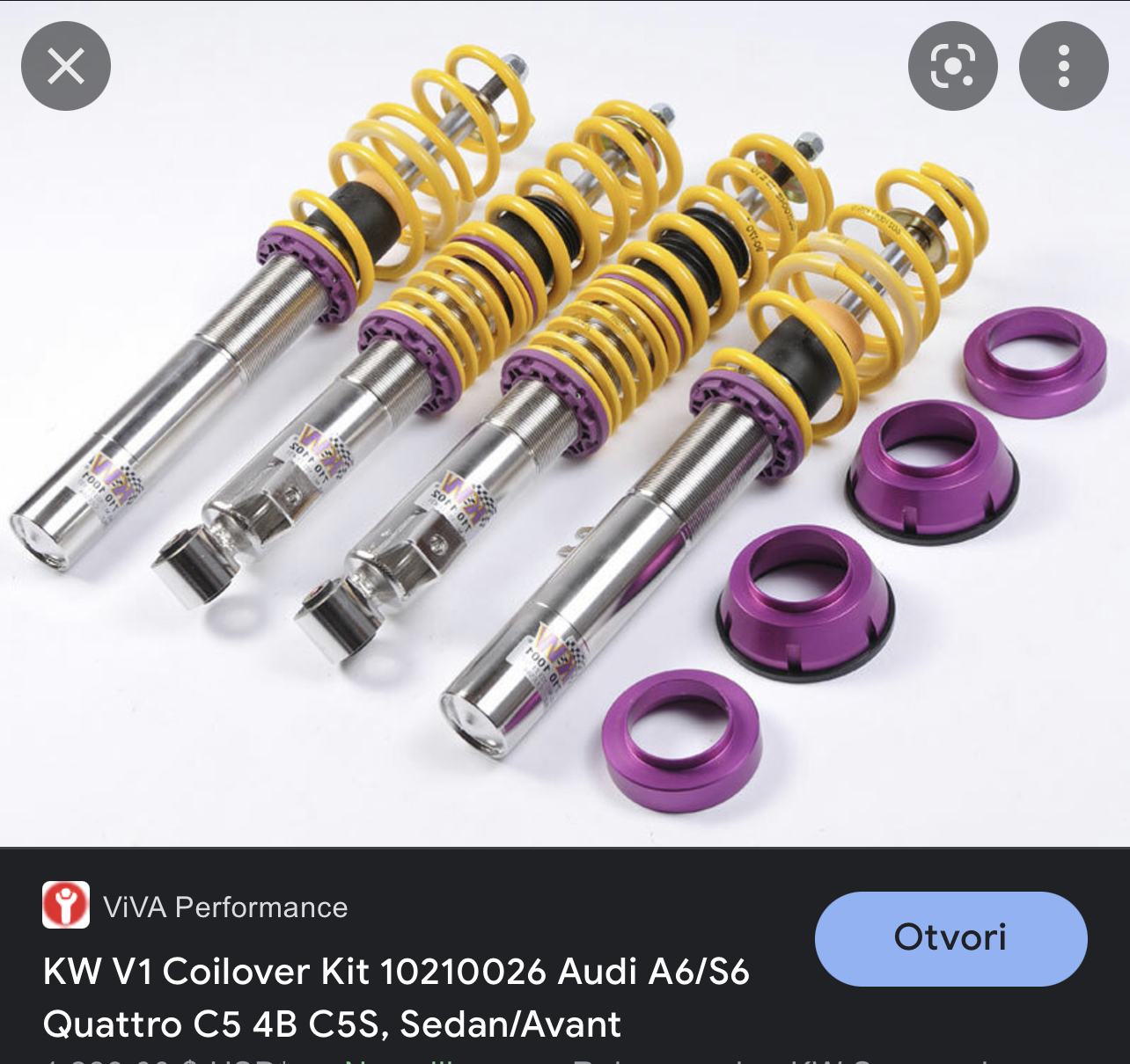 Audi A6 C5 KW Gewinde