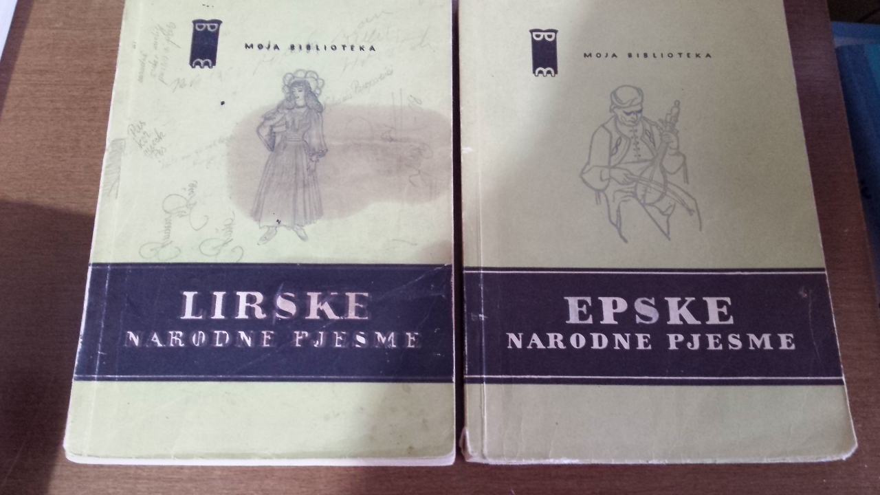 Tvrtko Čubelić - lirske i epske narodne pjesme 1953.