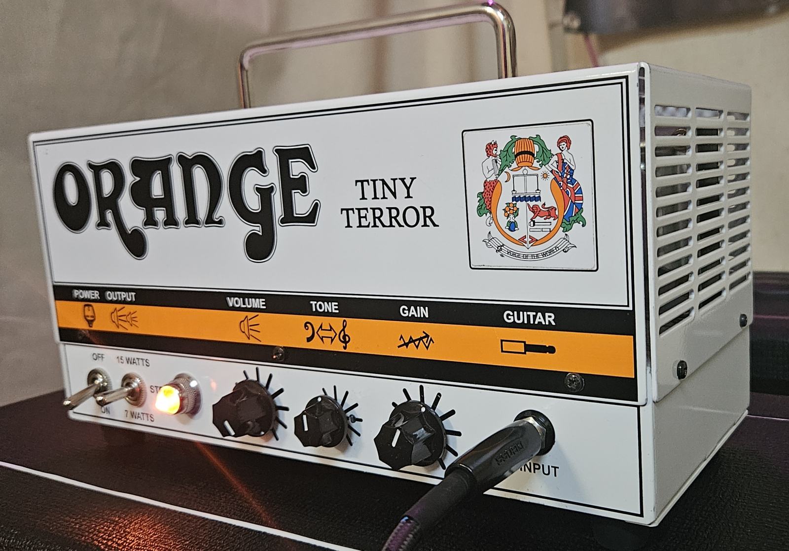 ORANGE TINY TERROR MADE IN KOREA