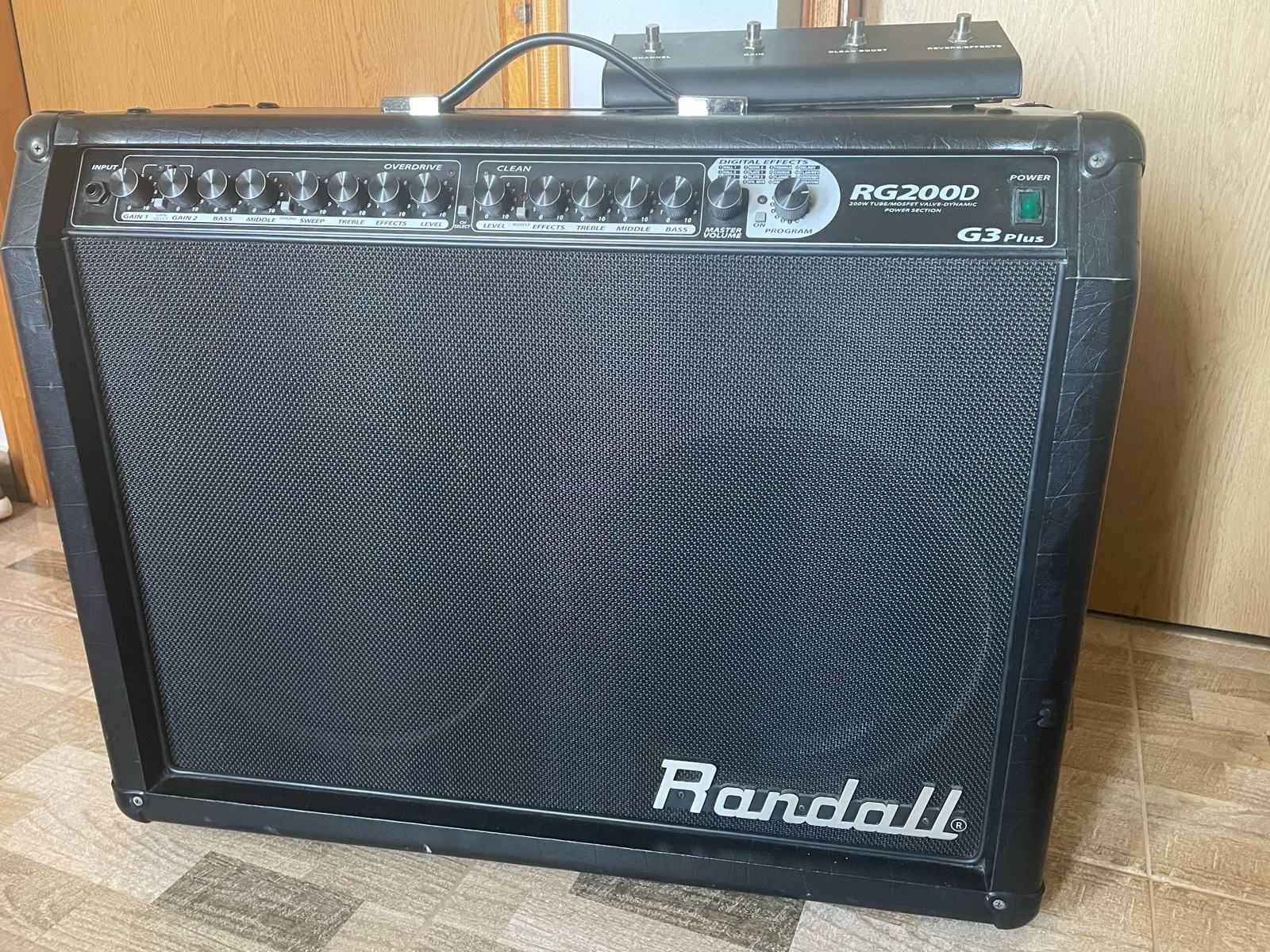 Randall RG200D G3 Plus ValveDynamic 2x12 gitarsko combo pojačalo