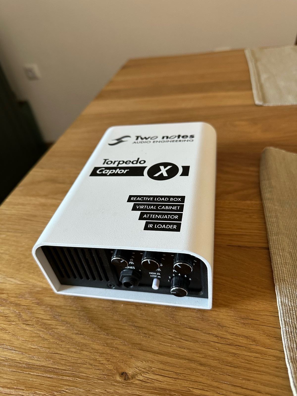 Two notes torpedo capture X 16ohm