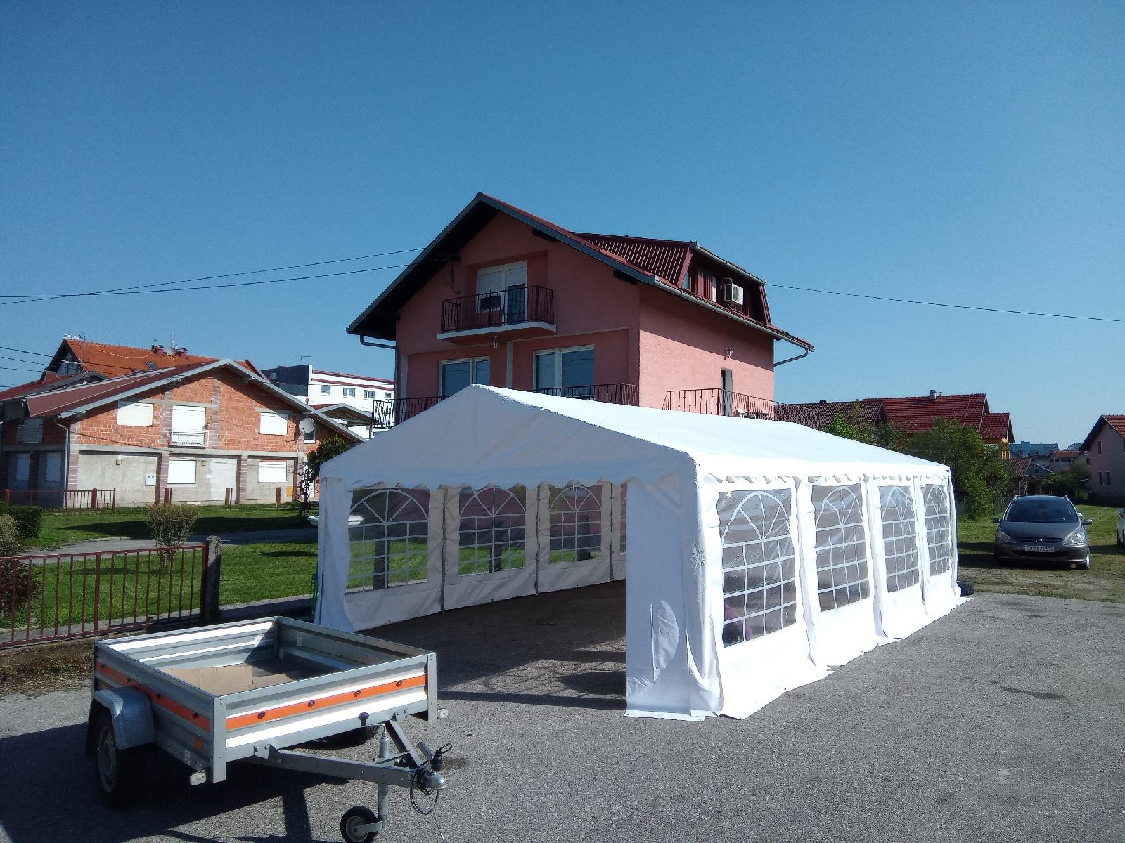 Iznajmljivanje šatora 8x5m