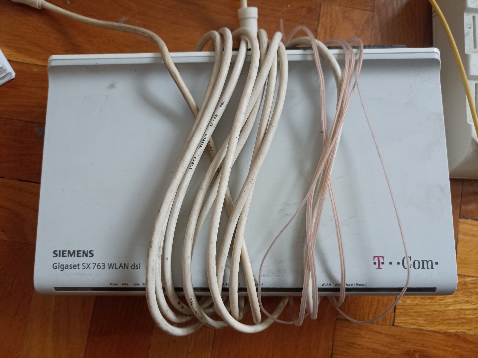 Siemens modem i kabeli