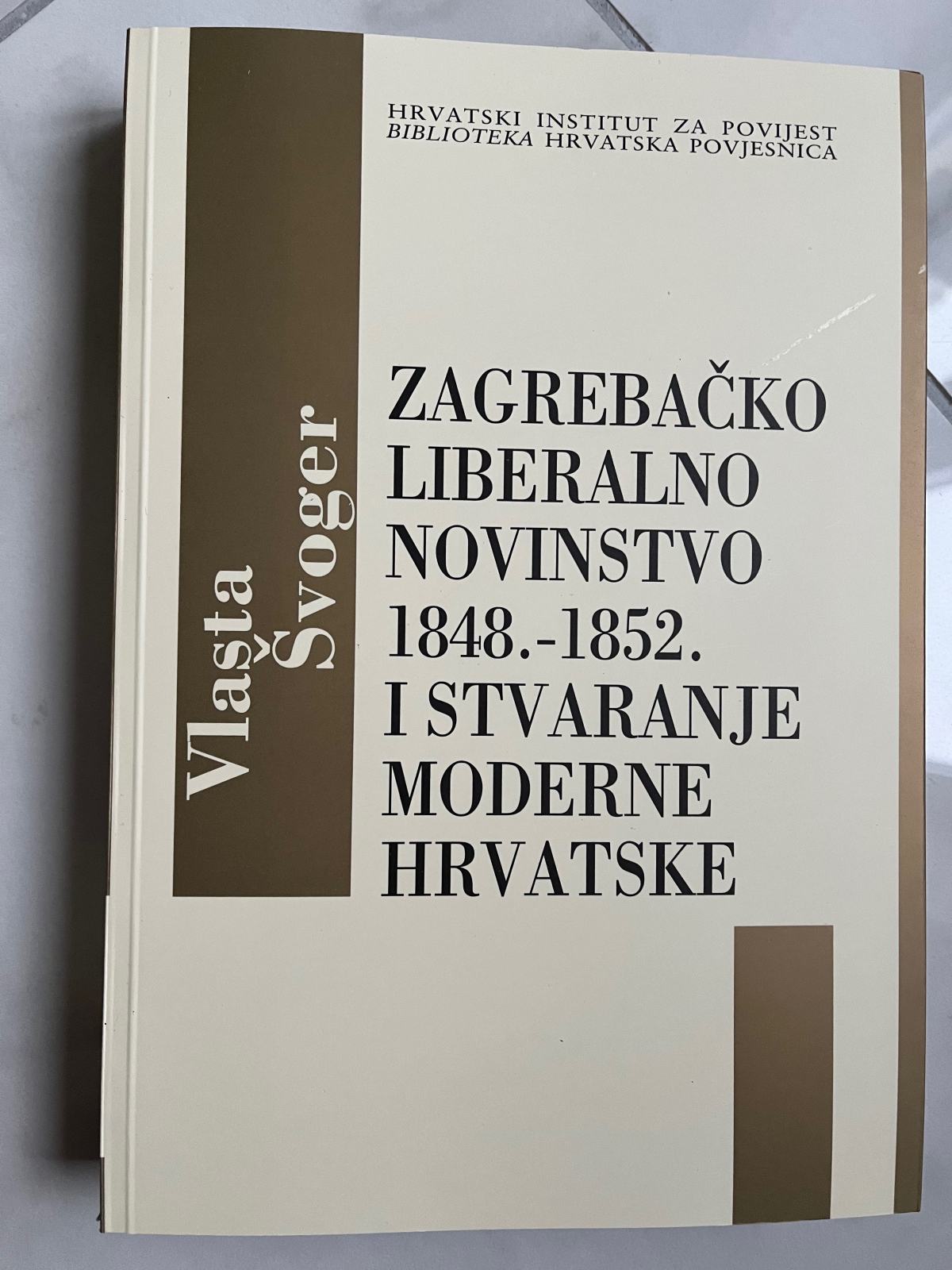 Švoger, ZAGREBAČKO LIBERALNO NOVINARSTVO 1848.-1852.