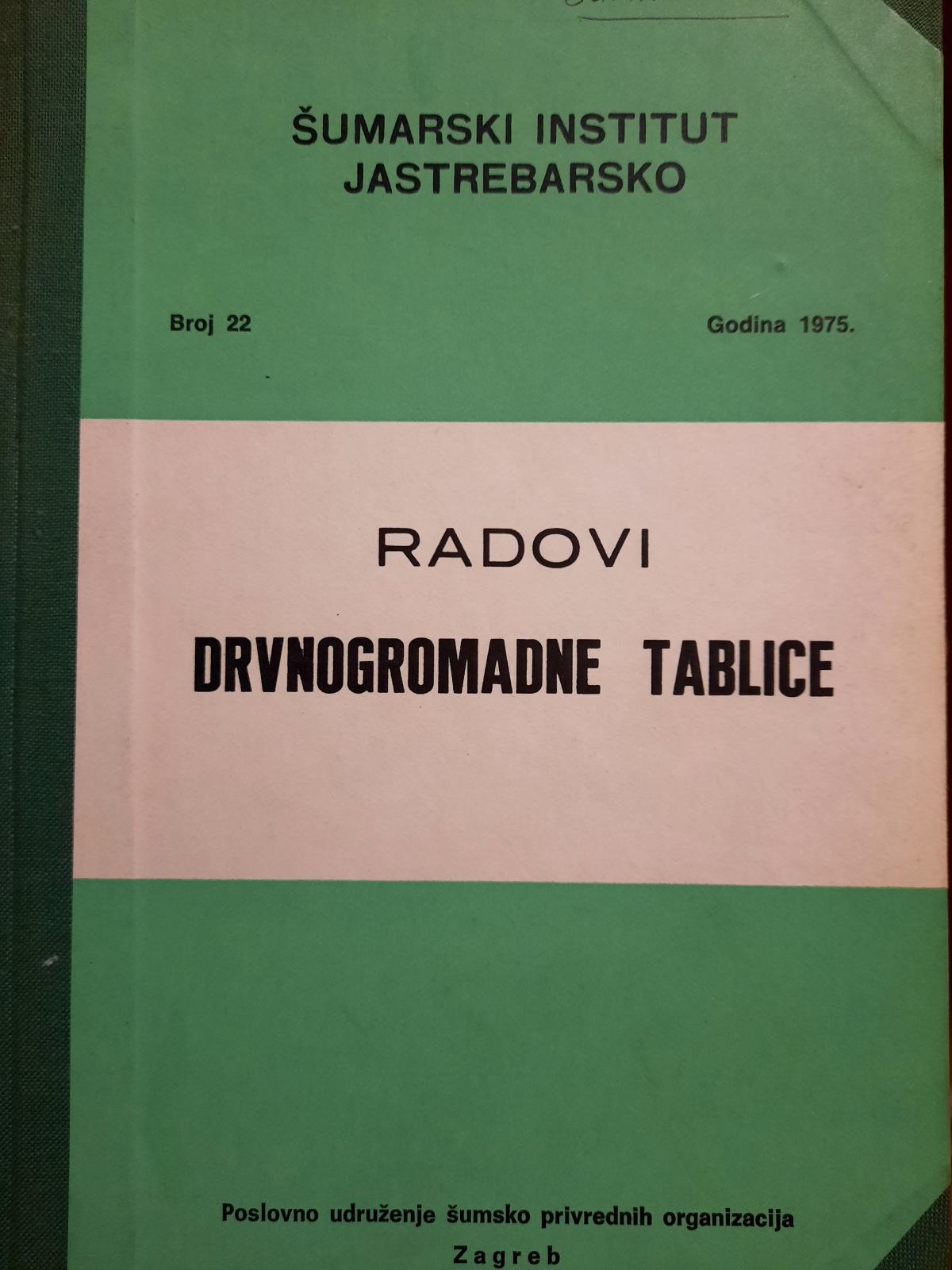 DRVNOGROMADNE TABLICE
