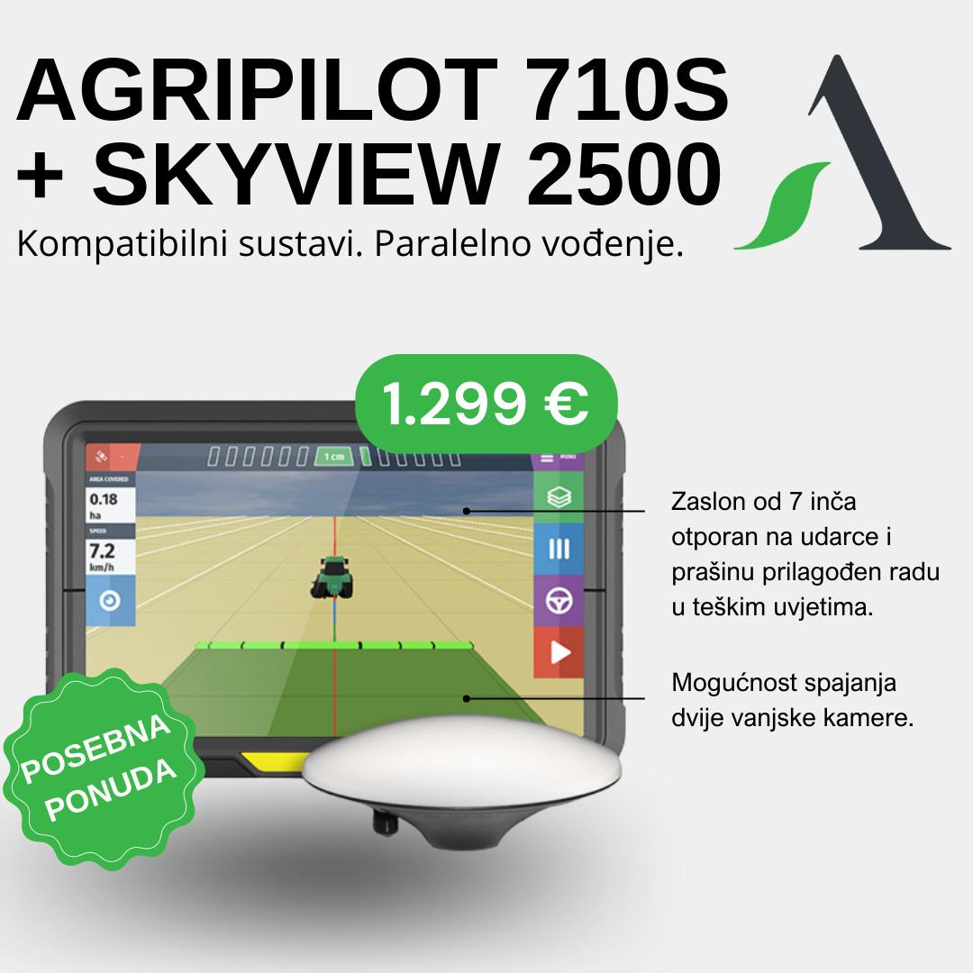 AGRIPILOT 710S + SKYVIEW 2500 NAVIGACIJA
