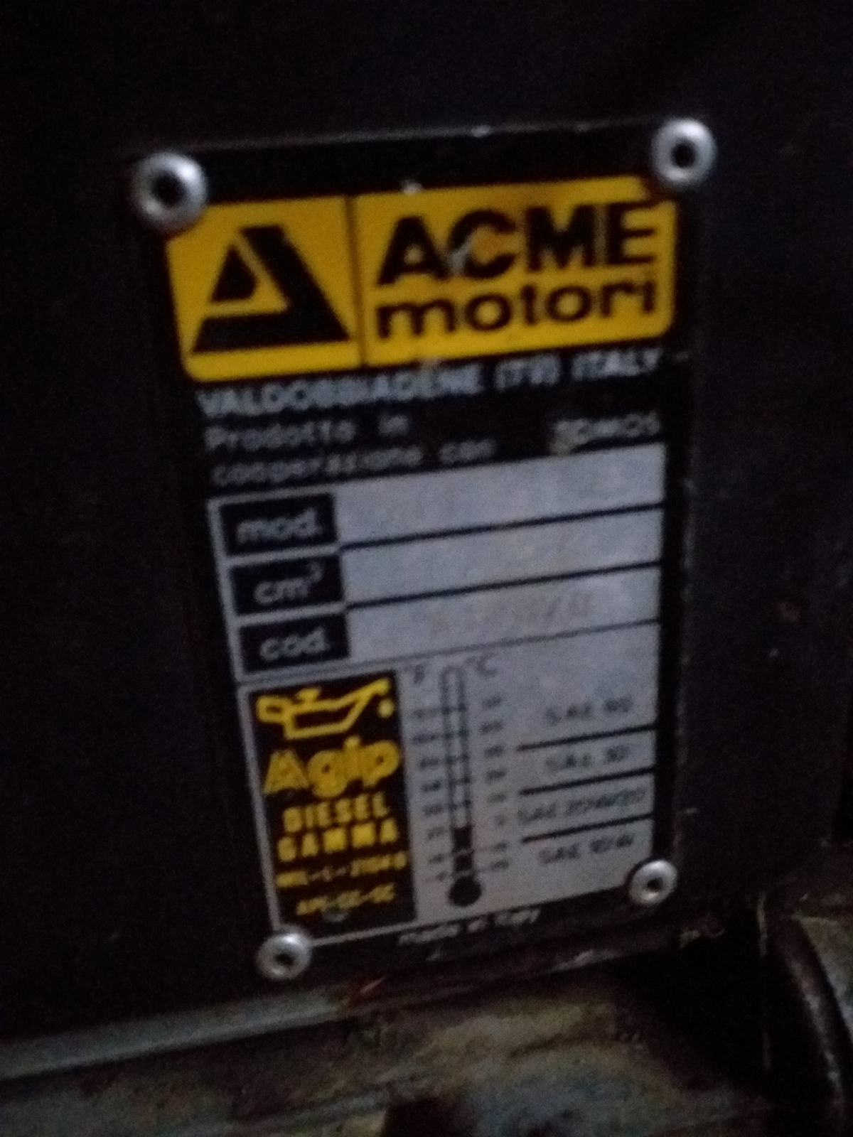 Acme motor