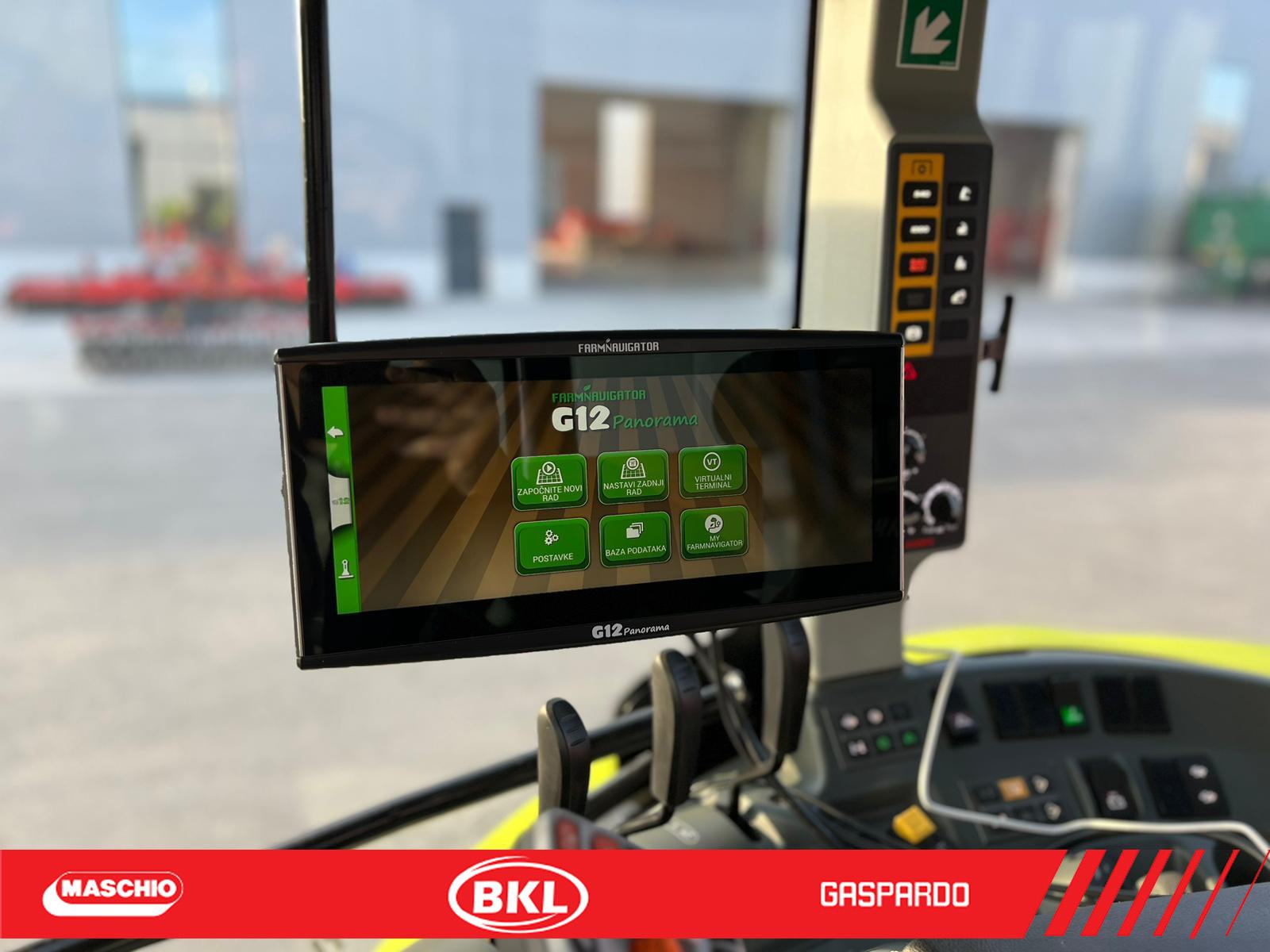 AvMap FARMNAVIGATOR G12 - traktorska navigacija & ISOBUS terminal