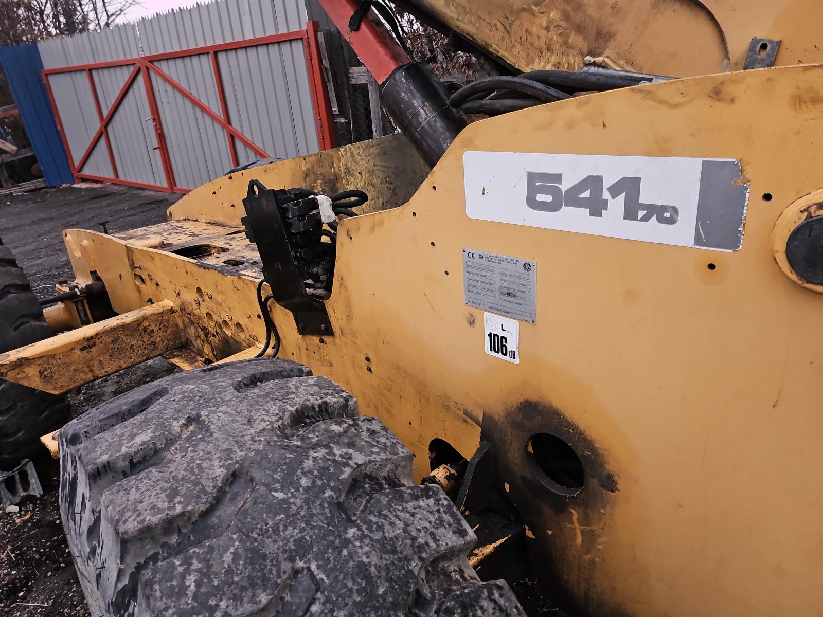 Telehandler Jcb 541/70 zadnji diferencijal