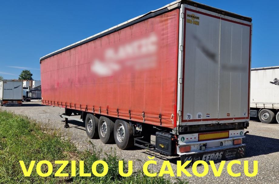 Humbaur HSA2006, SAF osovine, REG DO 03/2025., 2008 god.