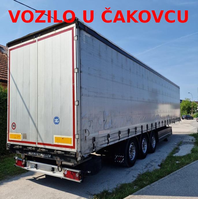 Schwarzmüller S1, podizna osovina, paletar, REG DO 02/25., 2013 god.