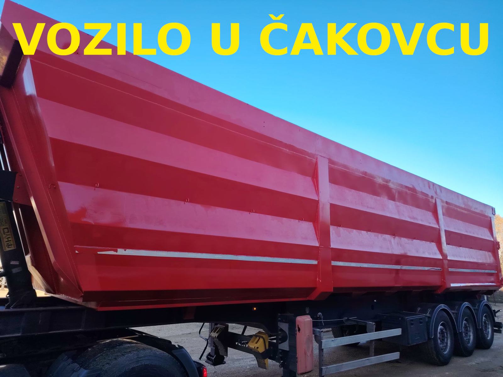 VERTRA TRAILER N3KA10 kiperica za otpad 64m³ - MOGUĆ NAJAM, 2024 god.