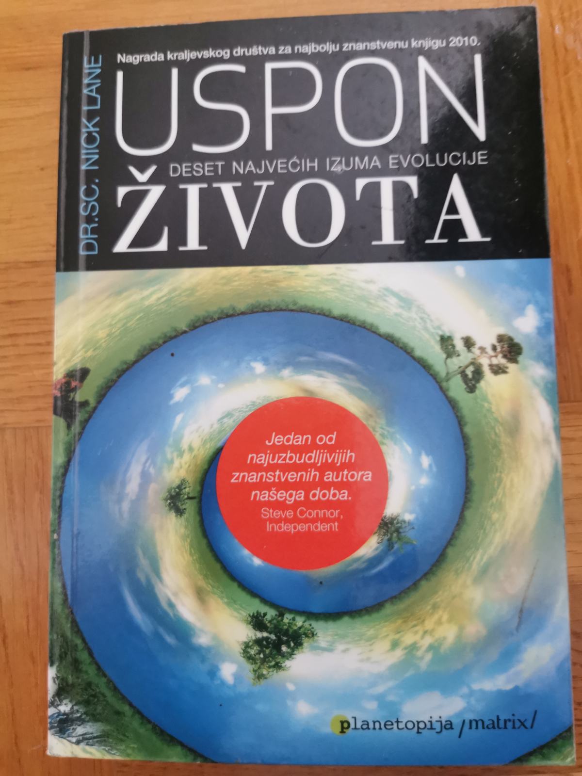 Uspon Života -deset najvećih izuma evolucije - dr.sc. Nick Lane