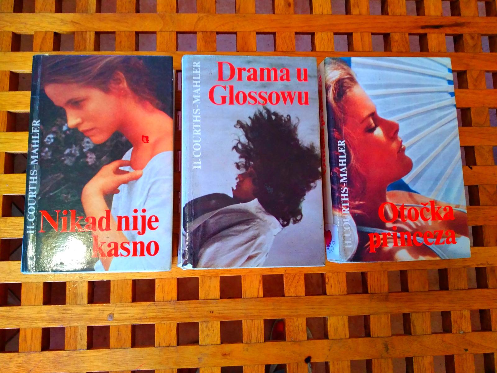 H. Courths Mahler TRI KNJIGE ZAGREB 1986