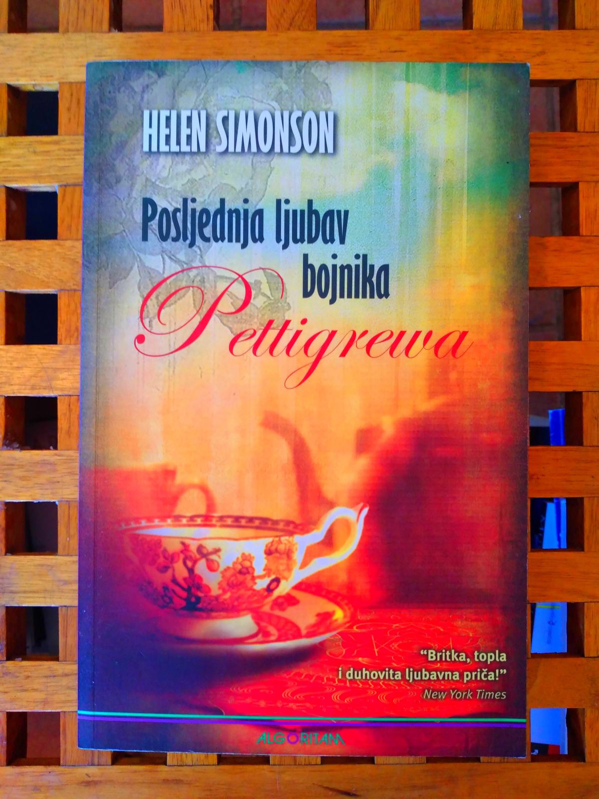 Posljednja ljubav bojnika Pettigrewa Helen Simonson ALGORITAM ZG 2013