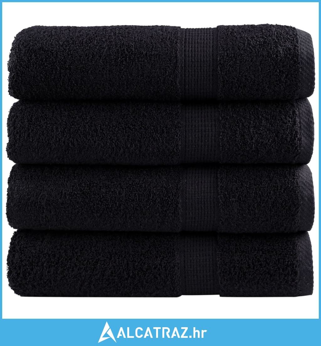 Ručnici za kupanje 4 kom tirkizni 100x150 cm 600gsm 100% pamuk - NOVO