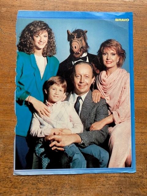 Alf poster A4, novo