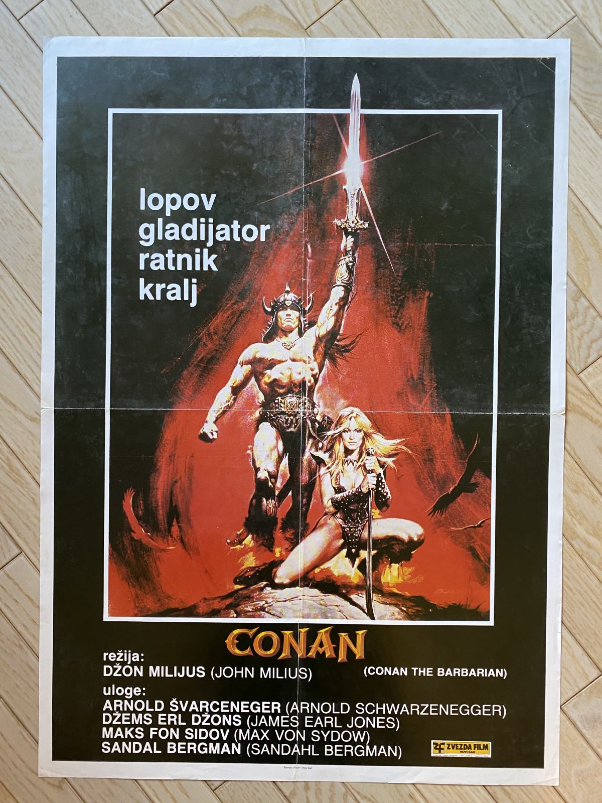 CONAN - orginalni ex Yu kino plakat
